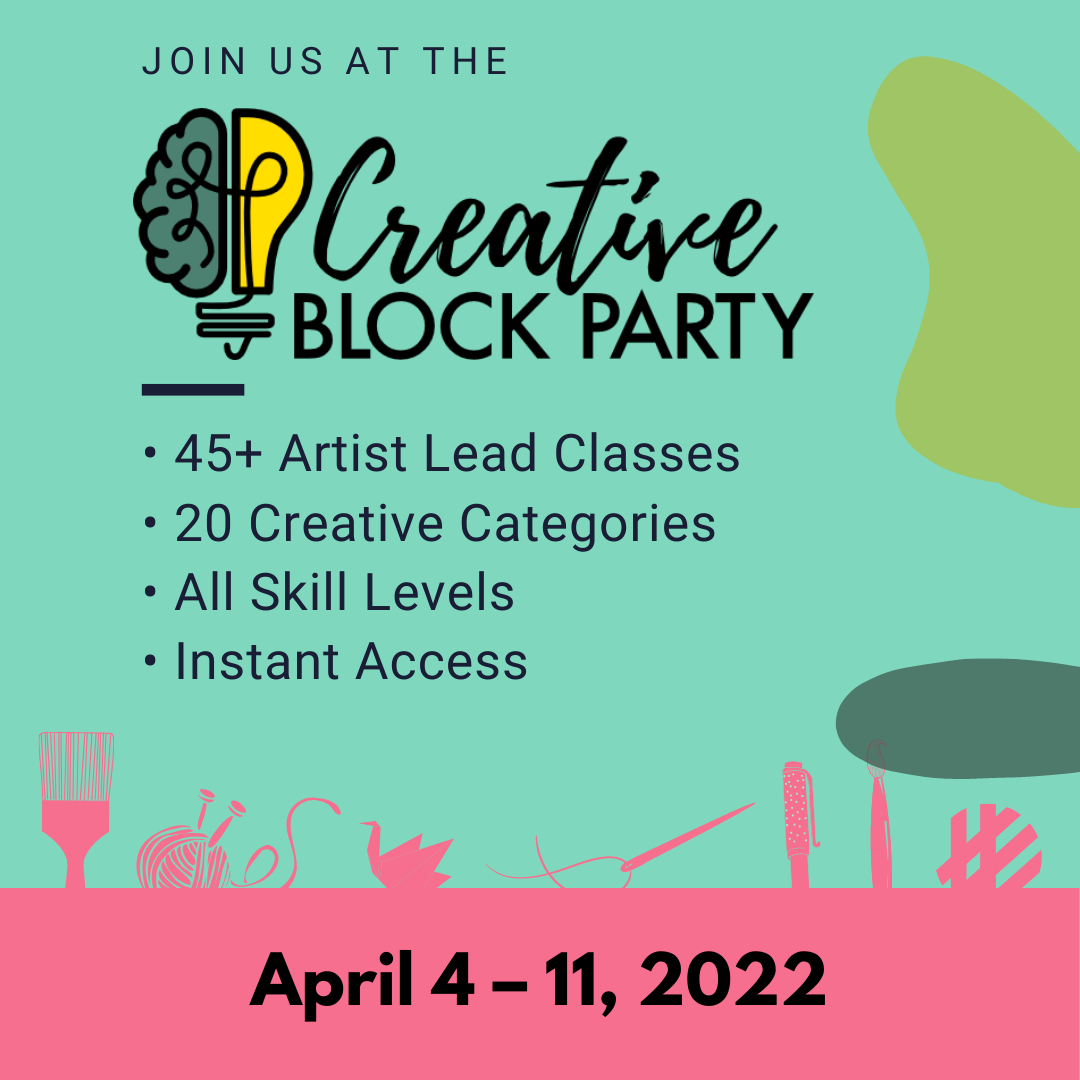 Bust that creative block with the Creative Block Party - Audrey Ra Design
